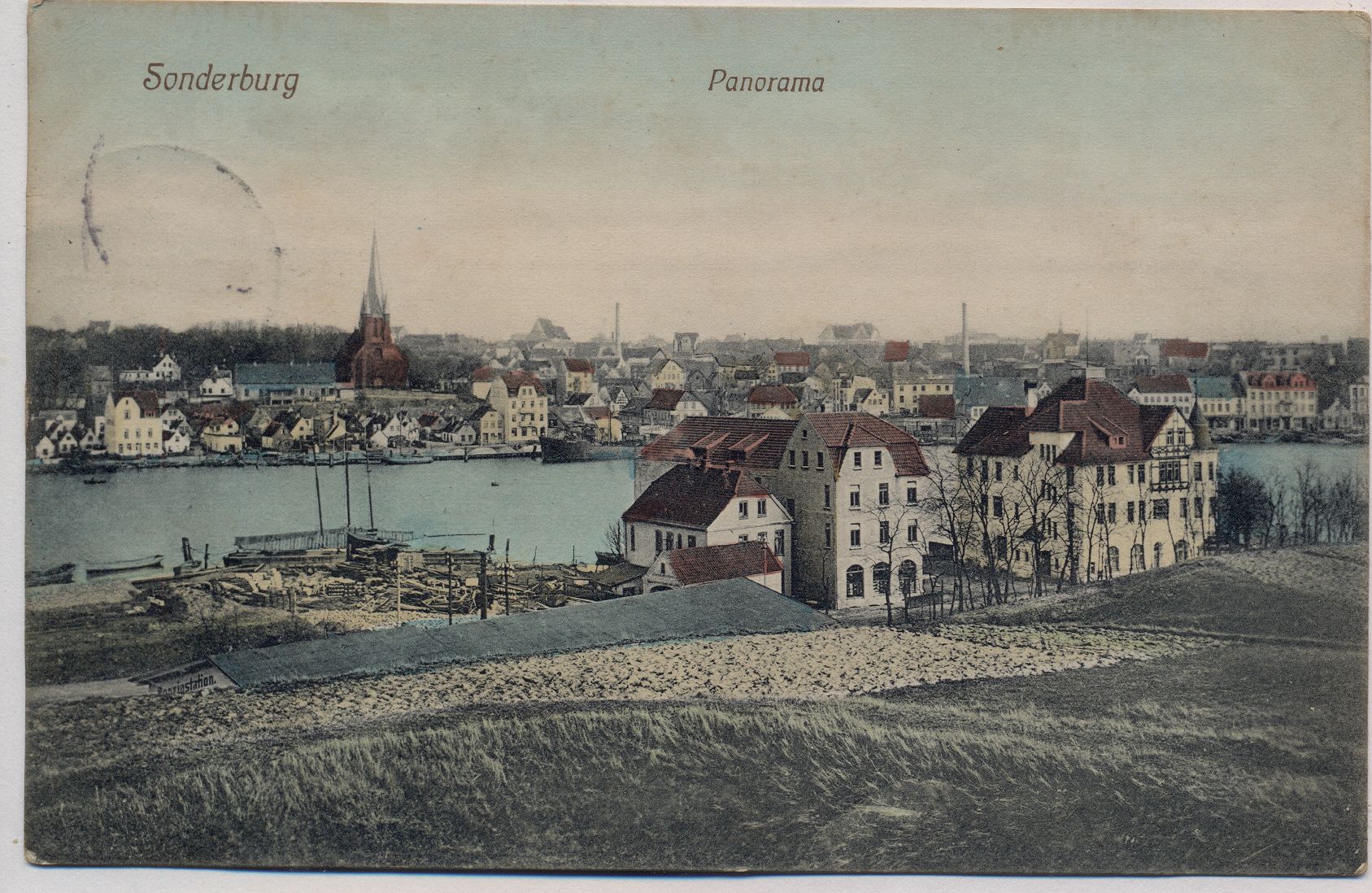 Sonderburg Sønderborg Nordschleswig Dänemarkansichtskarten markt kaufen